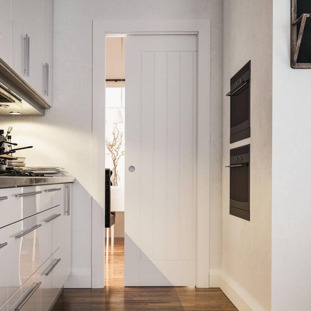 Evo - Single Pocket Door Kit for Standard Size Doors | Sliding Door ...